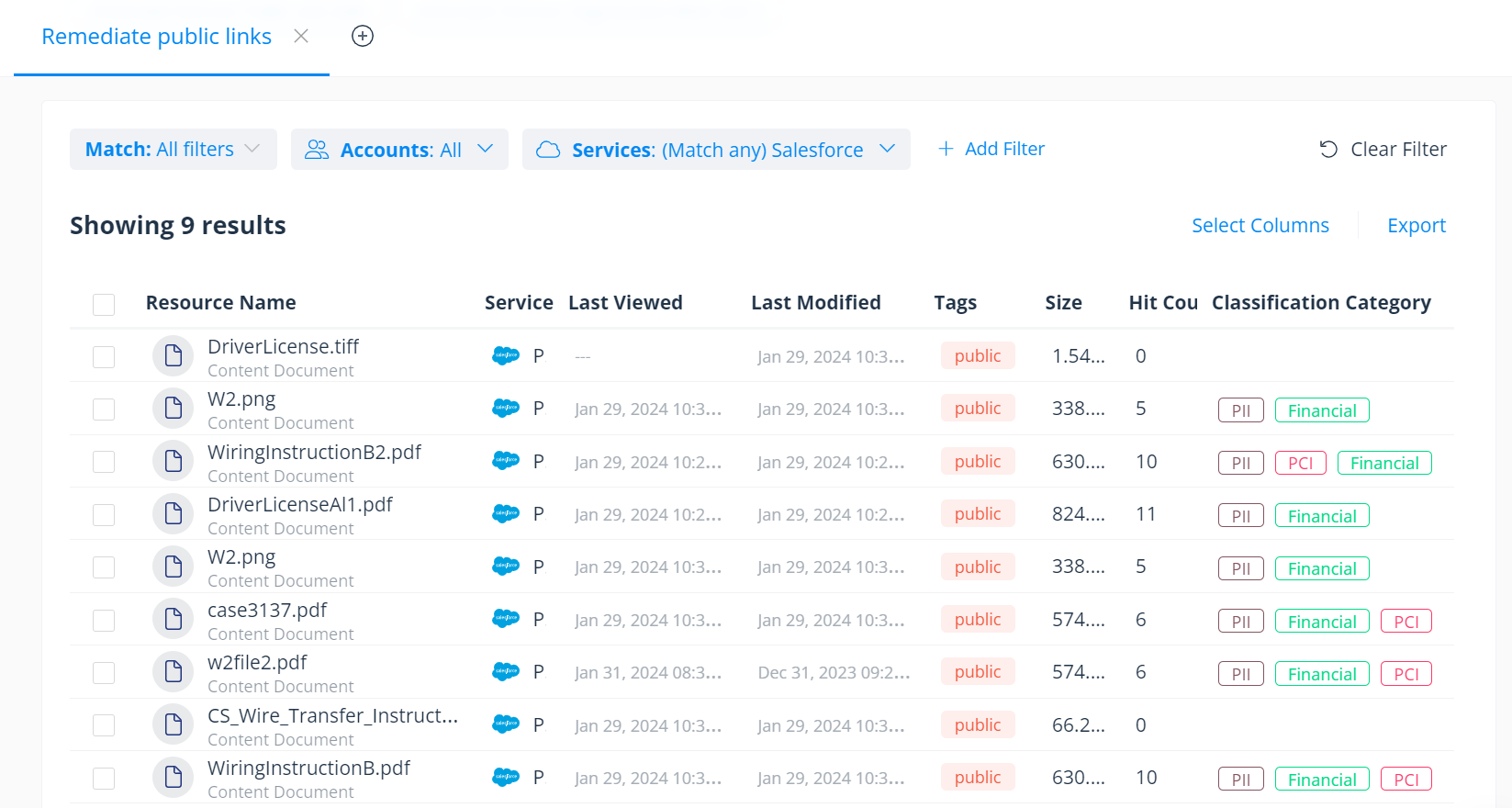 Automatically Remove Salesforce Public Links With Varonis